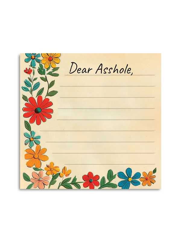 Sticky Notes: Dear Assh*le – Edge of Urge