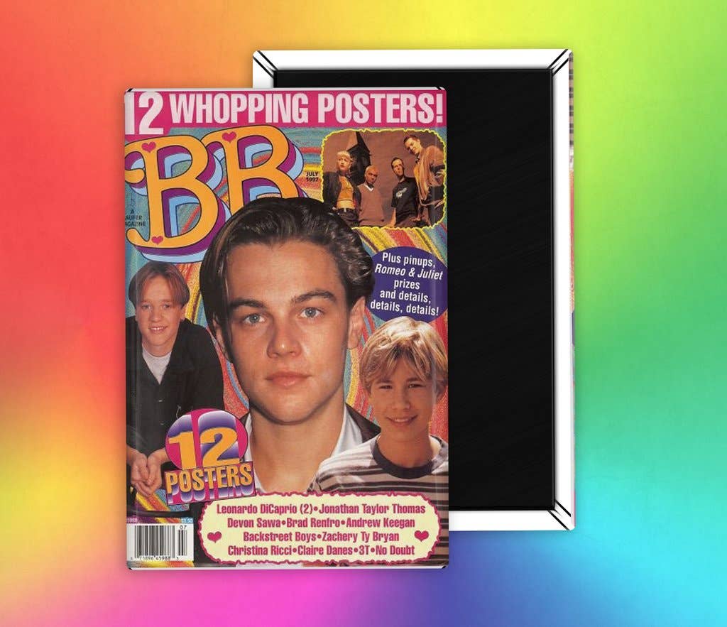 BB Bop Teen Magazine Fridge Magnet: Leo/JTT – Edge of Urge