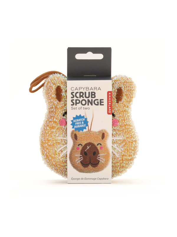 Capybara Scrub Sponge: Set of 2 – Edge of Urge
