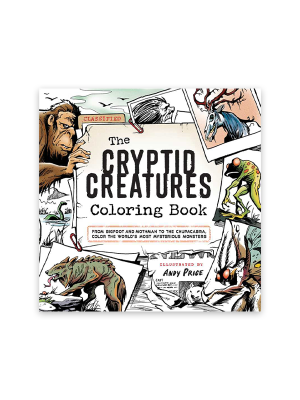 Cryptid Creatures Coloring Book – Edge of Urge