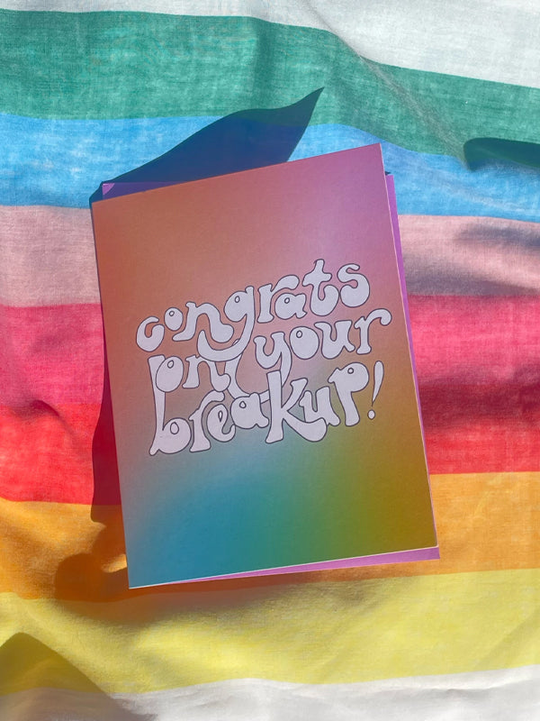 Congrats On Your Breakup Card – Edge of Urge