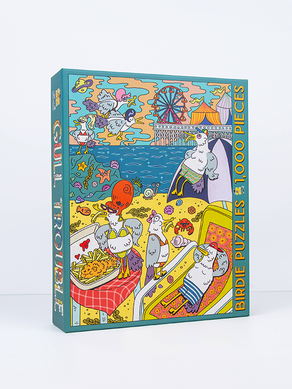 Gull Trouble Puzzle: 1,000 Pieces – Edge of Urge