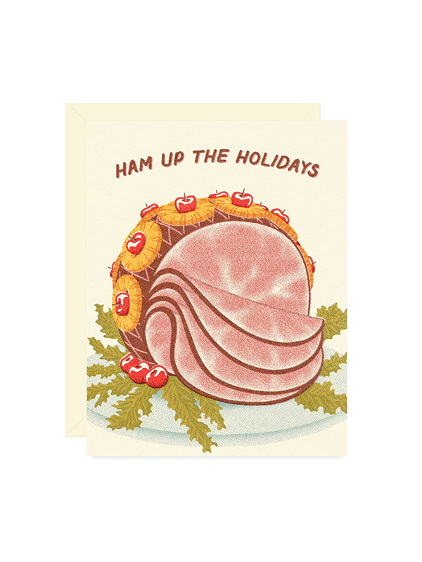 Holiday Ham Christmas Card – Edge of Urge