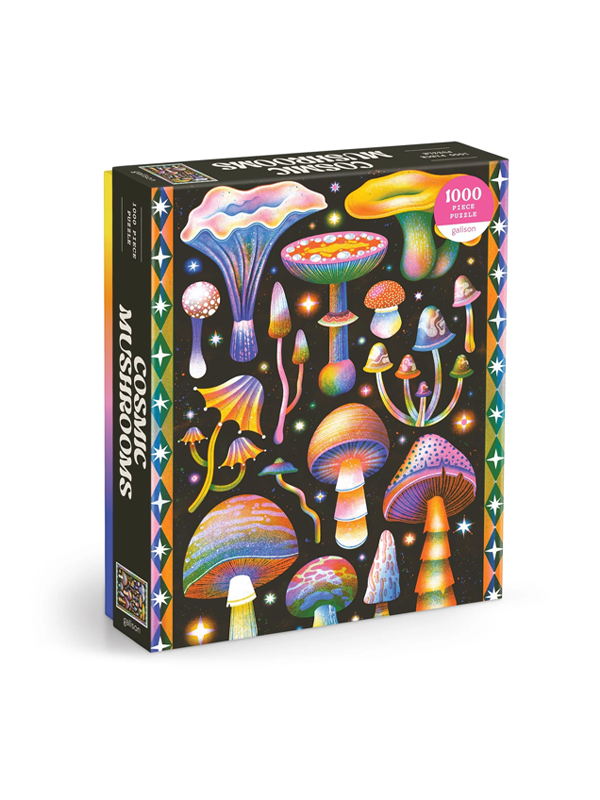 Cosmic Mushrooms: 1000 Piece Puzzle – Edge of Urge