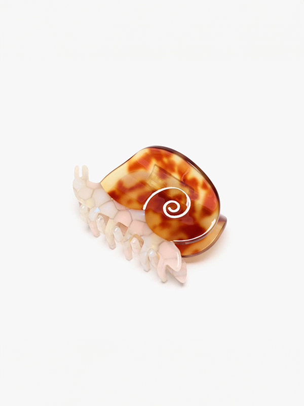Sea Snail Tortoise Shell Hair Claw – Edge of Urge